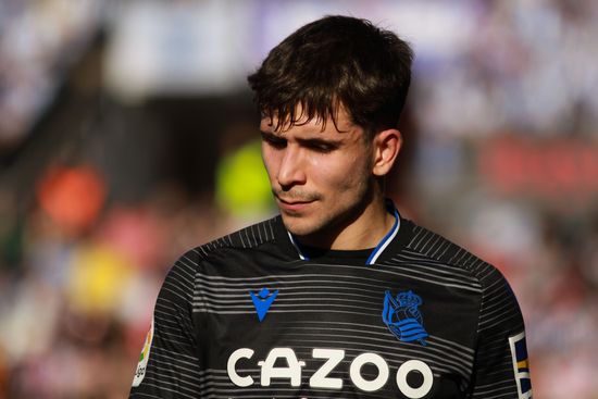 Pablo Marin Real Sociedad Looks On Editorial Stock Photo - Stock Image ...