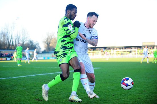 Jordan Garrick Forest Green Rovers Competes Editorial Stock Photo ...