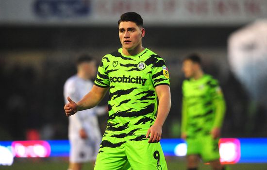 Mathew Stevens Forest Green Rovers Mandatory Editorial Stock Photo ...