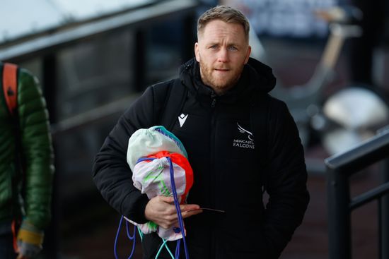 Alex Tait Newcastle Falcons Arrives Kingston Editorial Stock Photo ...
