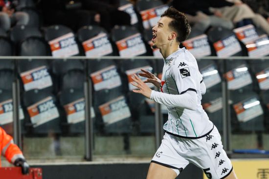 Cercles Boris Popovic Celebrates After Scoring Editorial Stock Photo ...