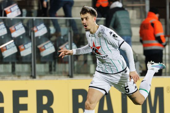 Cercles Boris Popovic Celebrates After Scoring Editorial Stock Photo ...