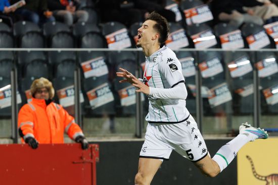 Cercles Boris Popovic Celebrates After Scoring Editorial Stock Photo ...