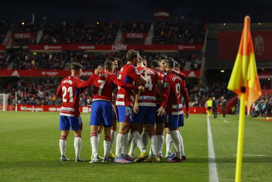 Victor Diaz Granada Cf Scores First Editorial Stock Photo - Stock Image ...