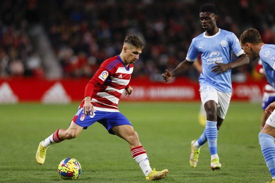 Bryan Granada Cf During La Liga Editorial Stock Photo - Stock Image ...