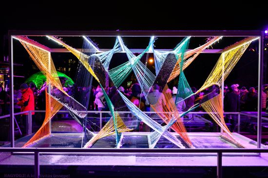 String Art Installation On Display Mark Editorial Stock Photo - Stock ...