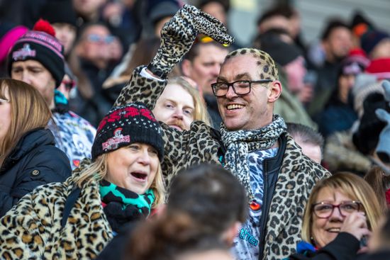 Crowd Leopards During Rugby League Preseason Editorial Stock Photo ...