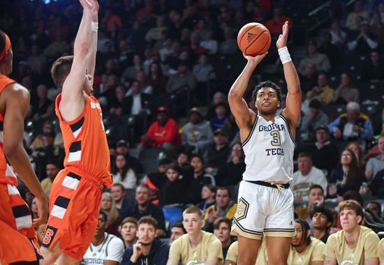 Georgia Tech Yellow Jackets Guard Dallan Editorial Stock Photo - Stock ...
