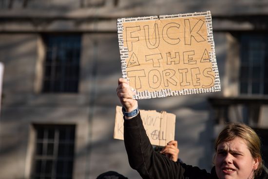Protestor Holds Placard During Trans Rights Editorial Stock Photo ...