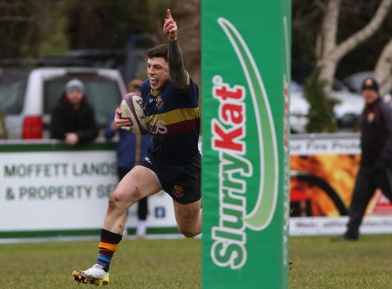 Banbridge Vs Buccaneers Banbrigdes Adam Doherty Editorial Stock Photo ...