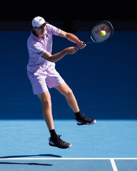 10th Seed Hubert Hurkacz Pol Action Editorial Stock Photo - Stock Image | Shutterstock