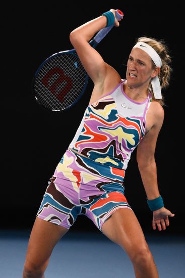 Victoria Azarenka Action During Her Quarter Editorial Stock Photo ...