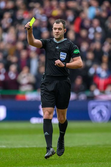 Referee Don Robertson During Scottish Cup Editorial Stock Photo - Stock ...