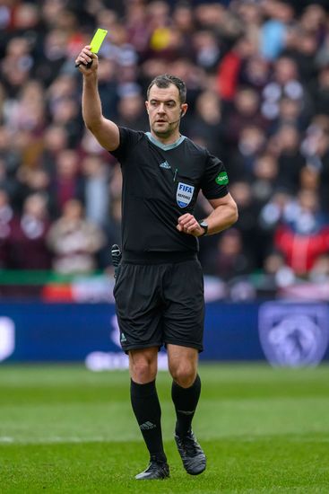 Referee Don Robertson During Scottish Cup Editorial Stock Photo - Stock ...