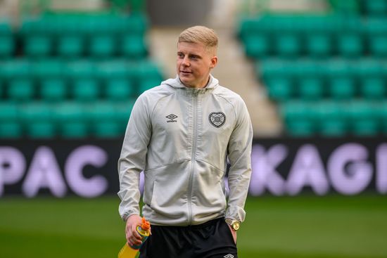 Alex Cochrane Hearts Arrives Before Scottish Editorial Stock Photo ...