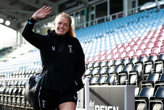 Sarah Bonar Harlequins Arrives Stadium Prior Editorial Stock Photo ...