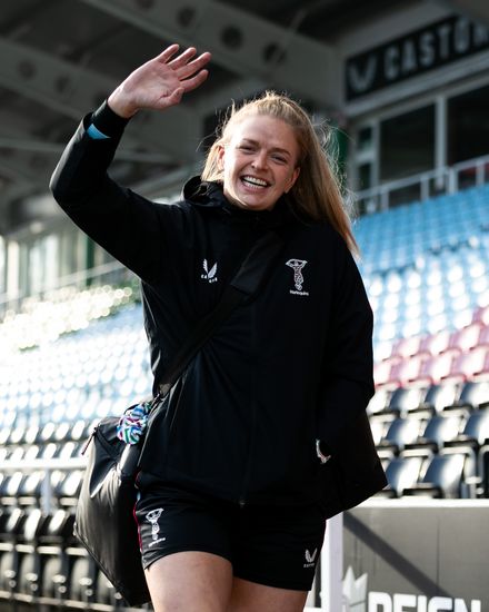Sarah Bonar Harlequins Arrives Stadium Prior Editorial Stock Photo ...