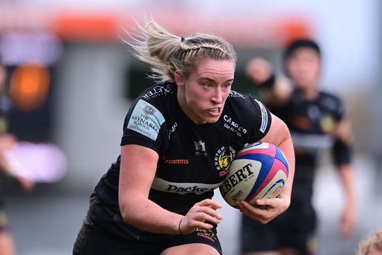 Rachel Johnson Exeter Chiefs Editorial Stock Photo - Stock Image ...