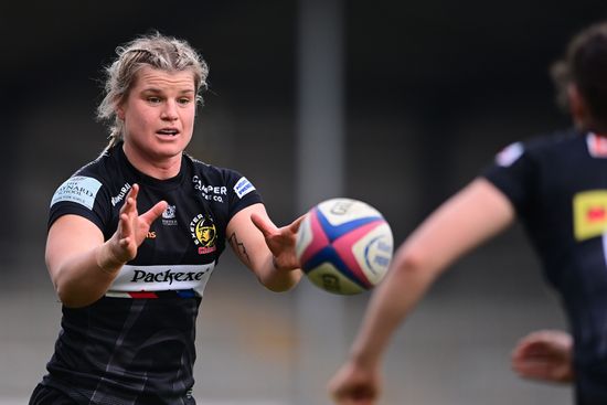 Rachel Johnson Exeter Chiefs Editorial Stock Photo - Stock Image ...