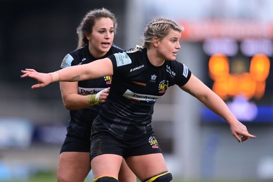 Rachel Johnson Exeter Chiefs Editorial Stock Photo - Stock Image ...
