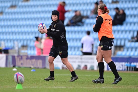 Poppy Leitch Exeter Chiefs During Pre Editorial Stock Photo - Stock ...