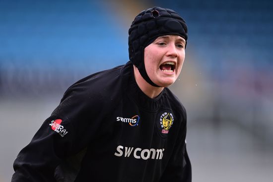 Poppy Leitch Exeter Chiefs During Pre Editorial Stock Photo - Stock ...