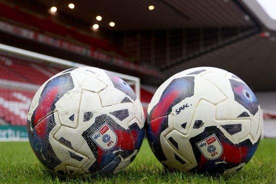 General View Efl Match Balls During Editorial Stock Photo - Stock Image ...