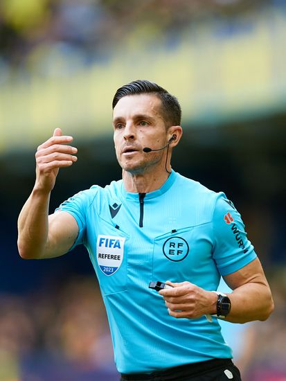 Referee Carlos Del Cerro Grande Reacts Editorial Stock Photo - Stock ...