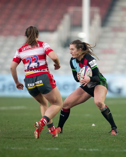 Izzy Mayhew Harlequins Action Editorial Stock Photo - Stock Image ...