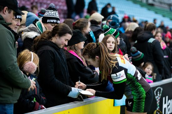 Izzy Mayhew Harlequins Fans After Match Editorial Stock Photo - Stock ...