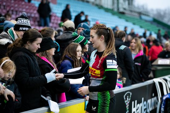 Izzy Mayhew Harlequins Fans After Match Editorial Stock Photo - Stock ...