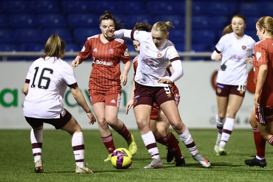 Hearts Women Georgia Timms 9 During Editorial Stock Photo - Stock Image ...