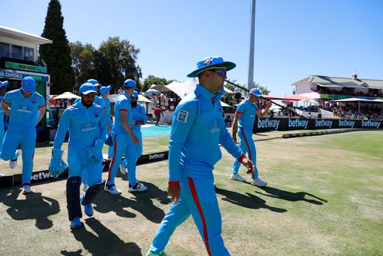 Pretoria Capitals Team Accesses Field Play Editorial Stock Photo ...