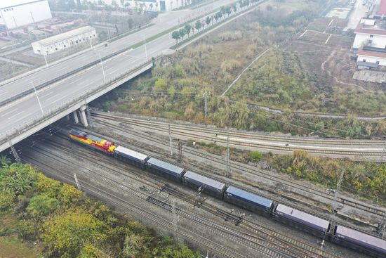 This Aerial Photo Shows Railsea Intermodal Editorial Stock Photo ...