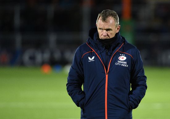 Mark Mccall Saracens Director Rugby Editorial Stock Photo - Stock Image ...