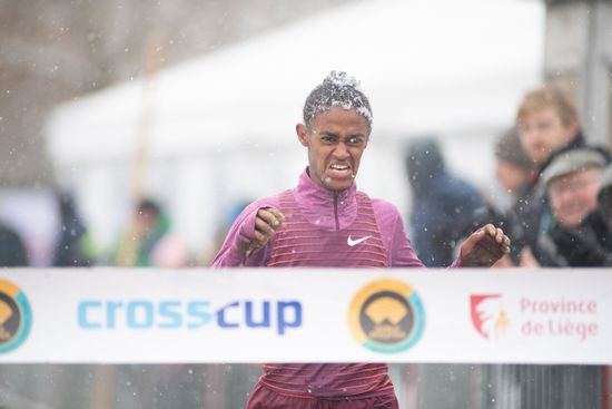 Daniel Rahel Runs Womens Long Race Editorial Stock Photo - Stock Image ...