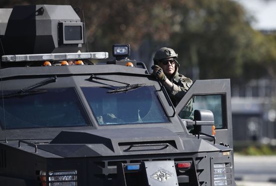 Los Angeles County Sheriff Swat Vehicle Editorial Stock Photo - Stock ...