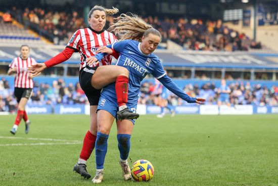 Charlie Devlin Birmingham Battles Ball During Editorial Stock Photo ...