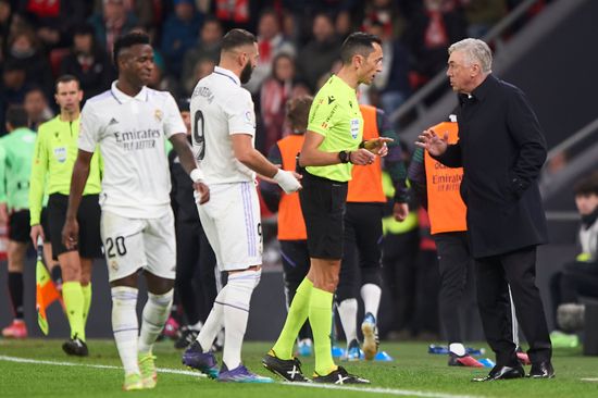 Referee Sanchez Martinez Real Madrid Cf Editorial Stock Photo - Stock ...