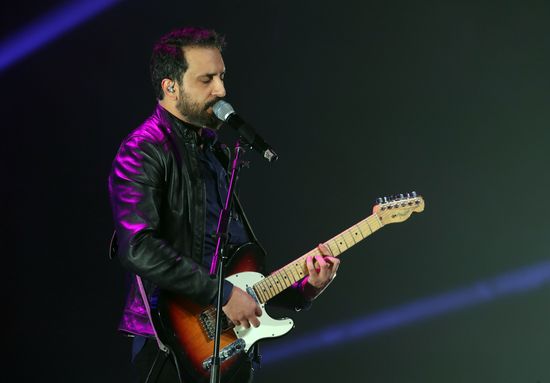 Singer Mahmoud Radaideh Member Jordanian Arabic Editorial Stock Photo ...