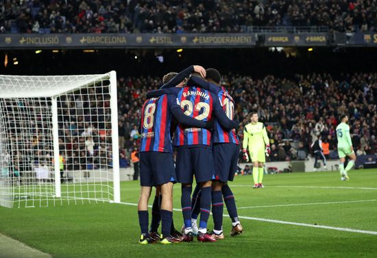 Pedri Goal Celebration During Match Between Editorial Stock Photo ...
