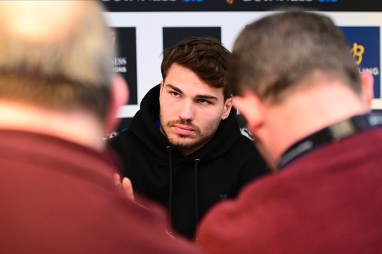 Antoine Dupont Captain Italy Interviewed During Editorial Stock Photo ...