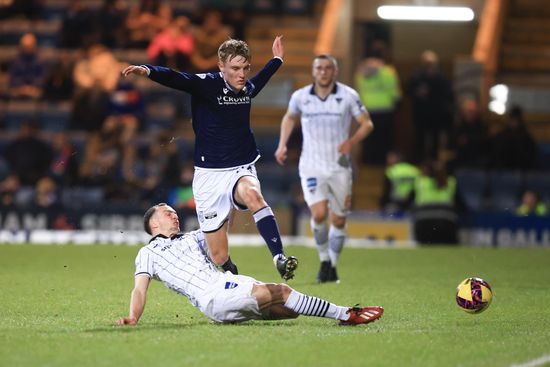 Max Anderson Dundee Tackled By Chris Editorial Stock Photo - Stock ...