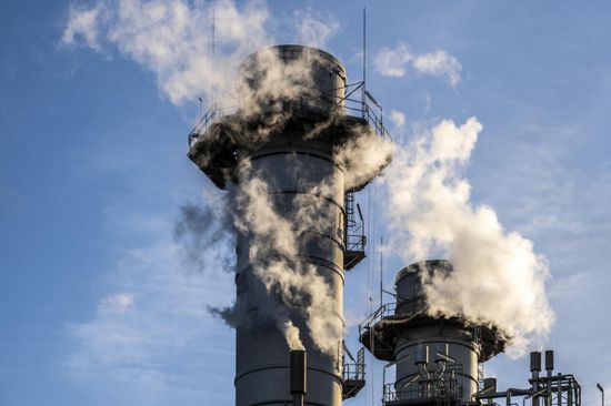 Chimneys Steam Thermal Power Plant Editorial Stock Photo - Stock Image ...