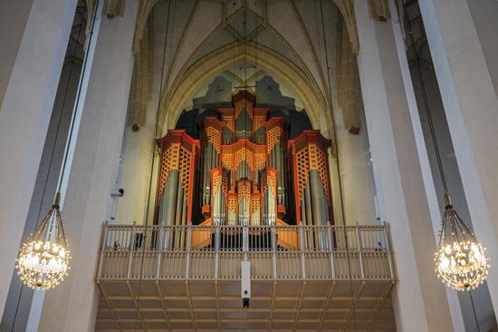 Church Our Lady Organ Interior Munich Editorial Stock Photo - Stock ...