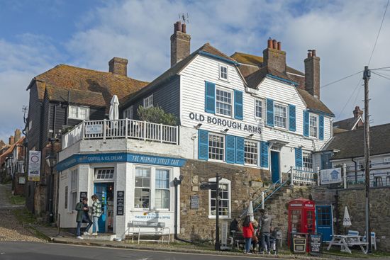 Old Borough Arms Mermaid Street Rye Editorial Stock Photo - Stock Image ...