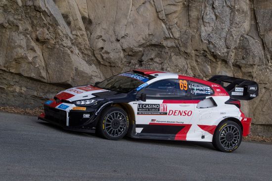 Kalle Rovampera Finland Drives His Toyota Editorial Stock Photo - Stock ...