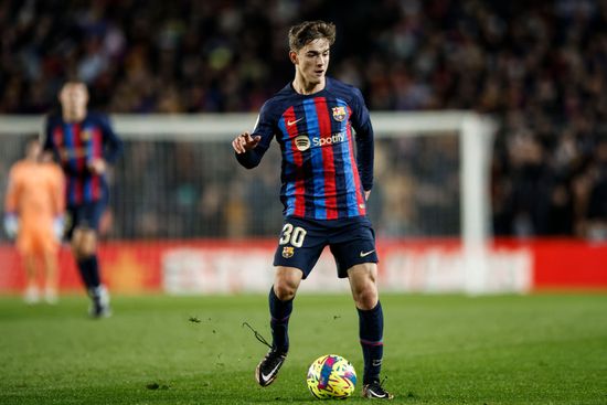 30 Gavi Fc Barcelona Controls Ball Editorial Stock Photo - Stock Image ...