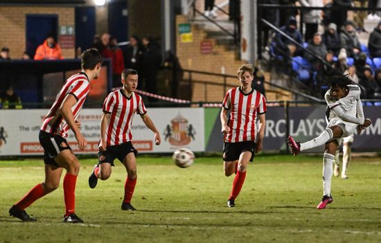 Lemar Gordon Fulham U18s Fires Shot Editorial Stock Photo - Stock Image ...