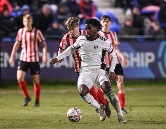 Delano Mccoy Splatt Fulham U18s Editorial Stock Photo - Stock Image ...